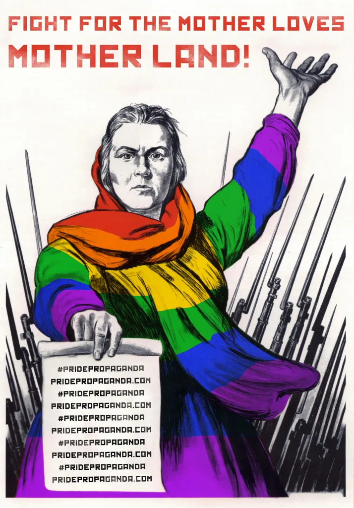 Soviet Propaganda Becomes Fabulous Gay Pride Posters - Fast Company