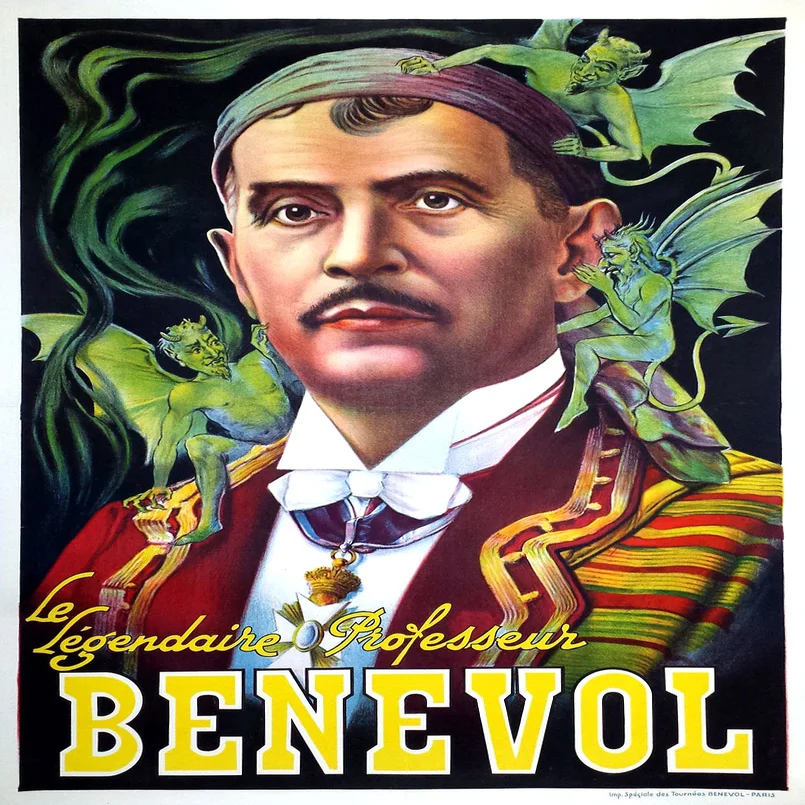 14 Bedazzling Posters From The Golden Age Of Magic - Fast Company