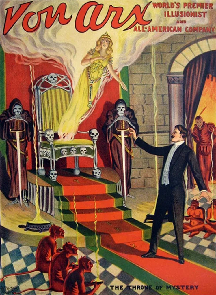old school magician posters