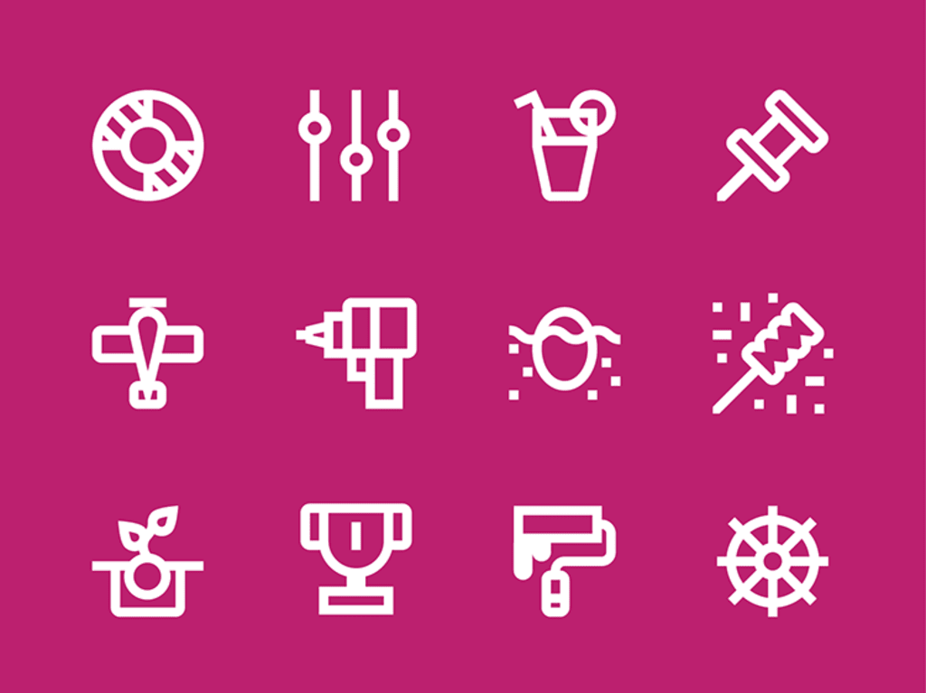 Universal Symbols For Verbs, From Headbanging To Hallucinating - Fast ...