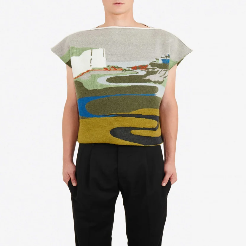 Beautiful Knit Tops Of Landscapes, Inspired By Textile Artist John ...