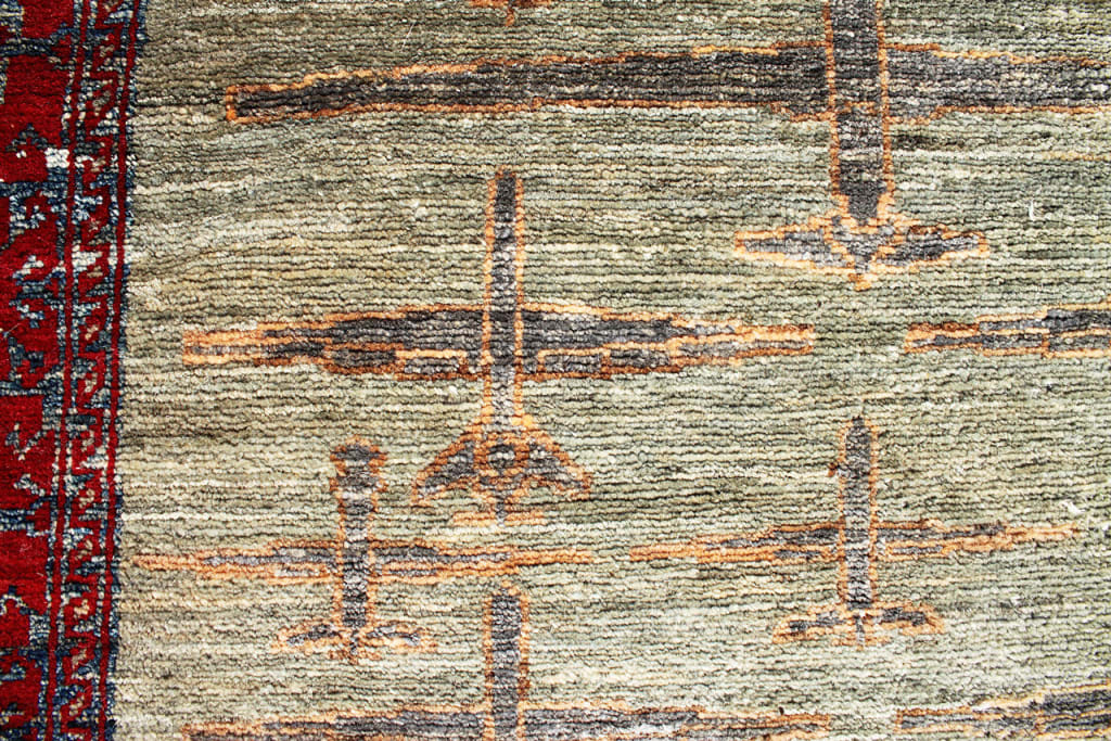 Bleakly Beautiful Handmade Rugs Depicting Drone War In Pakistan - Fast ...