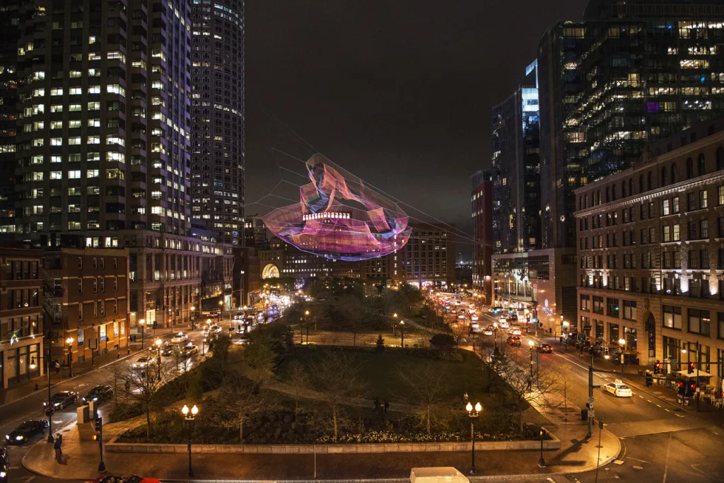 How To Make A 1-Ton Fishnet Fly - Fast Company