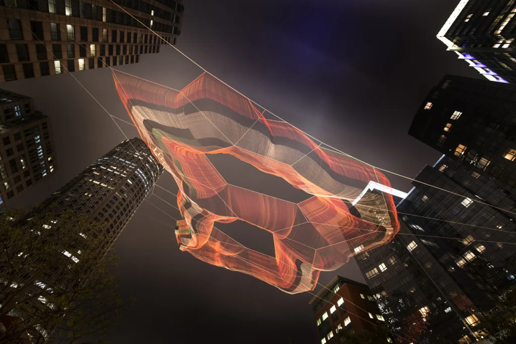 How To Make A 1-Ton Fishnet Fly - Fast Company