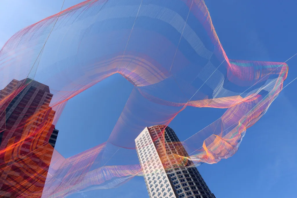 How To Make A 1-Ton Fishnet Fly - Fast Company