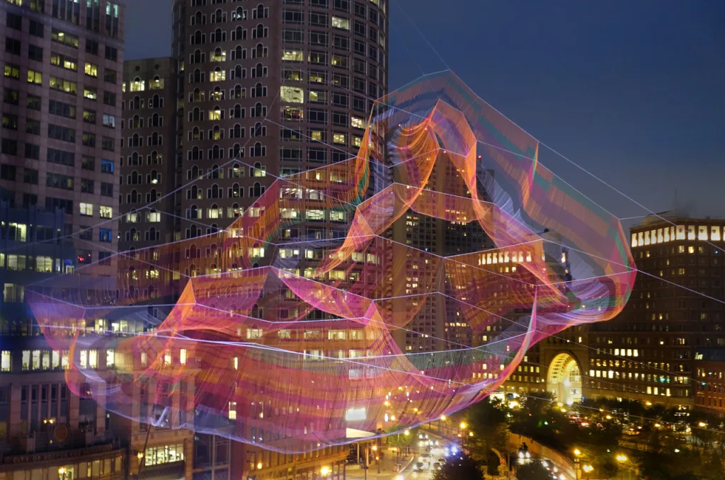 How To Make A 1-Ton Fishnet Fly - Fast Company