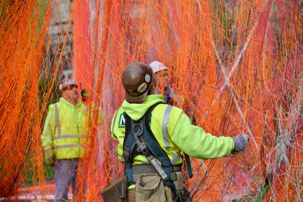 How To Make A 1-Ton Fishnet Fly - Fast Company