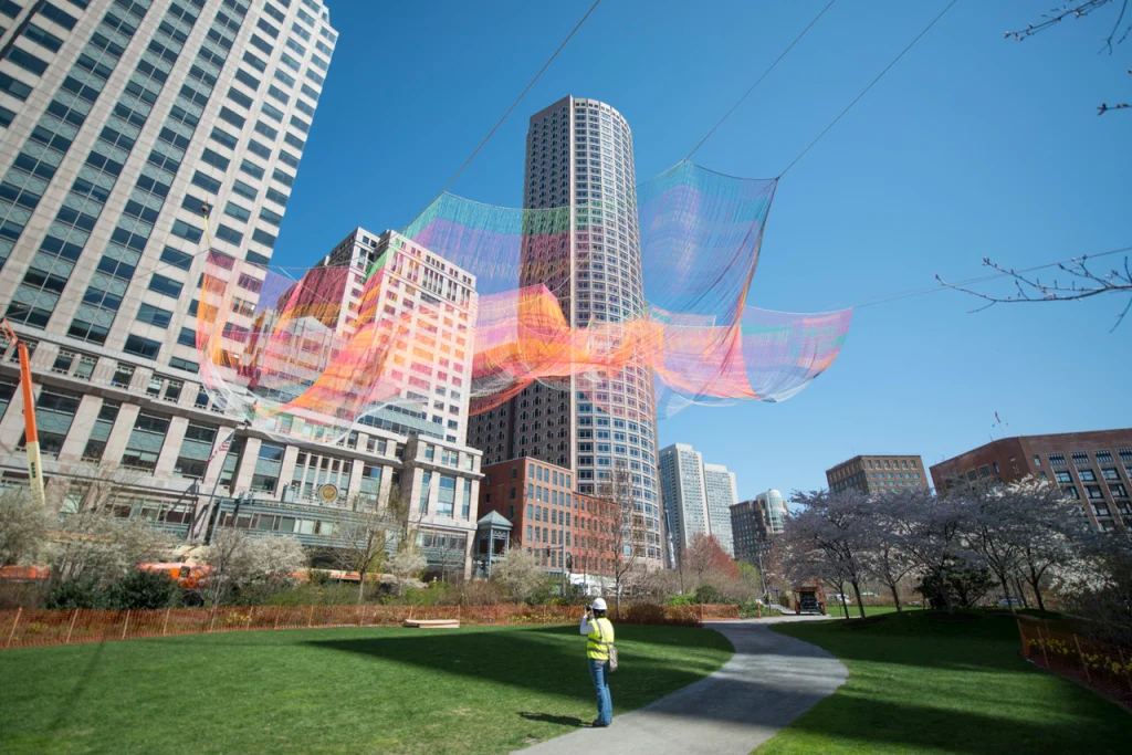 How To Make A 1-Ton Fishnet Fly - Fast Company