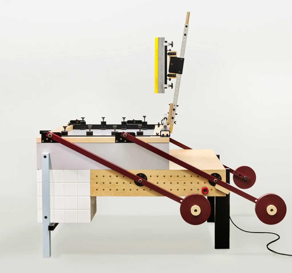 A Screen-Printing Machine That Looks Like An Old Bauhaus Poster - Fast ...