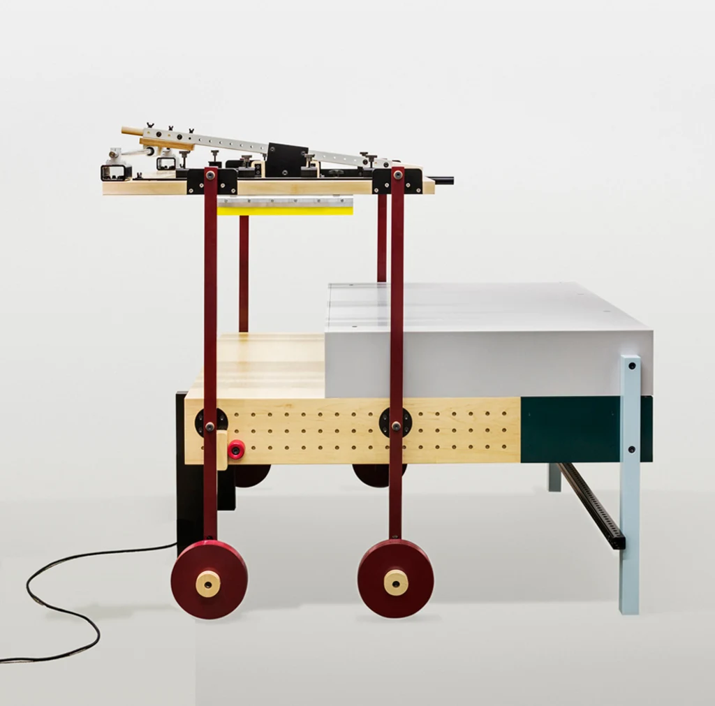 A Screen-Printing Machine That Looks Like An Old Bauhaus Poster - Fast ...