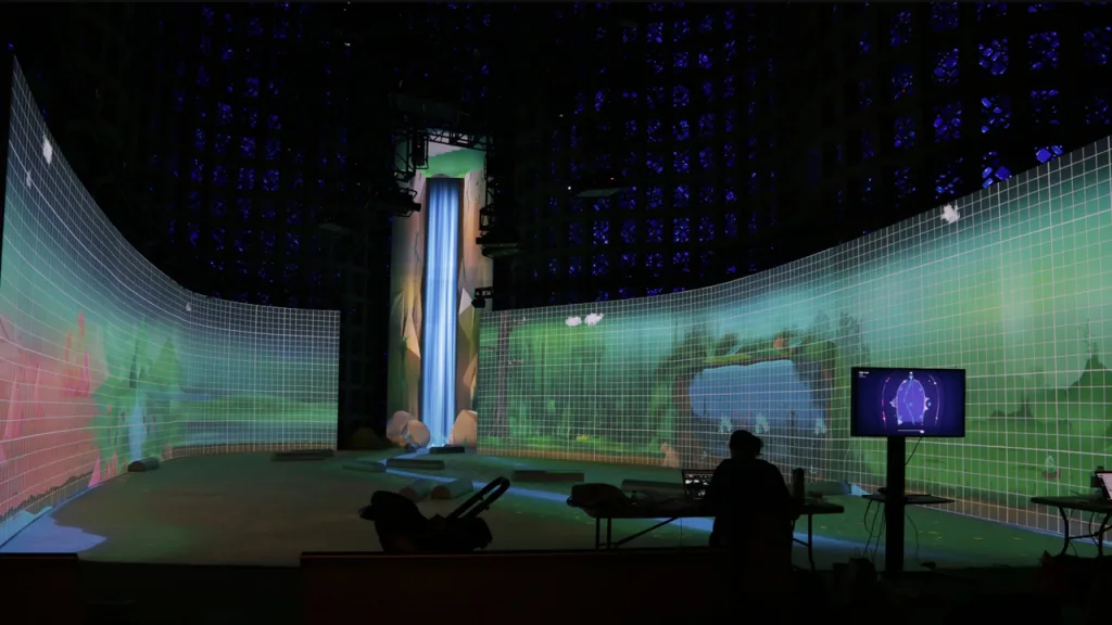 Let This 48-Foot Virtual Waterfall Teach You About The Environment ...