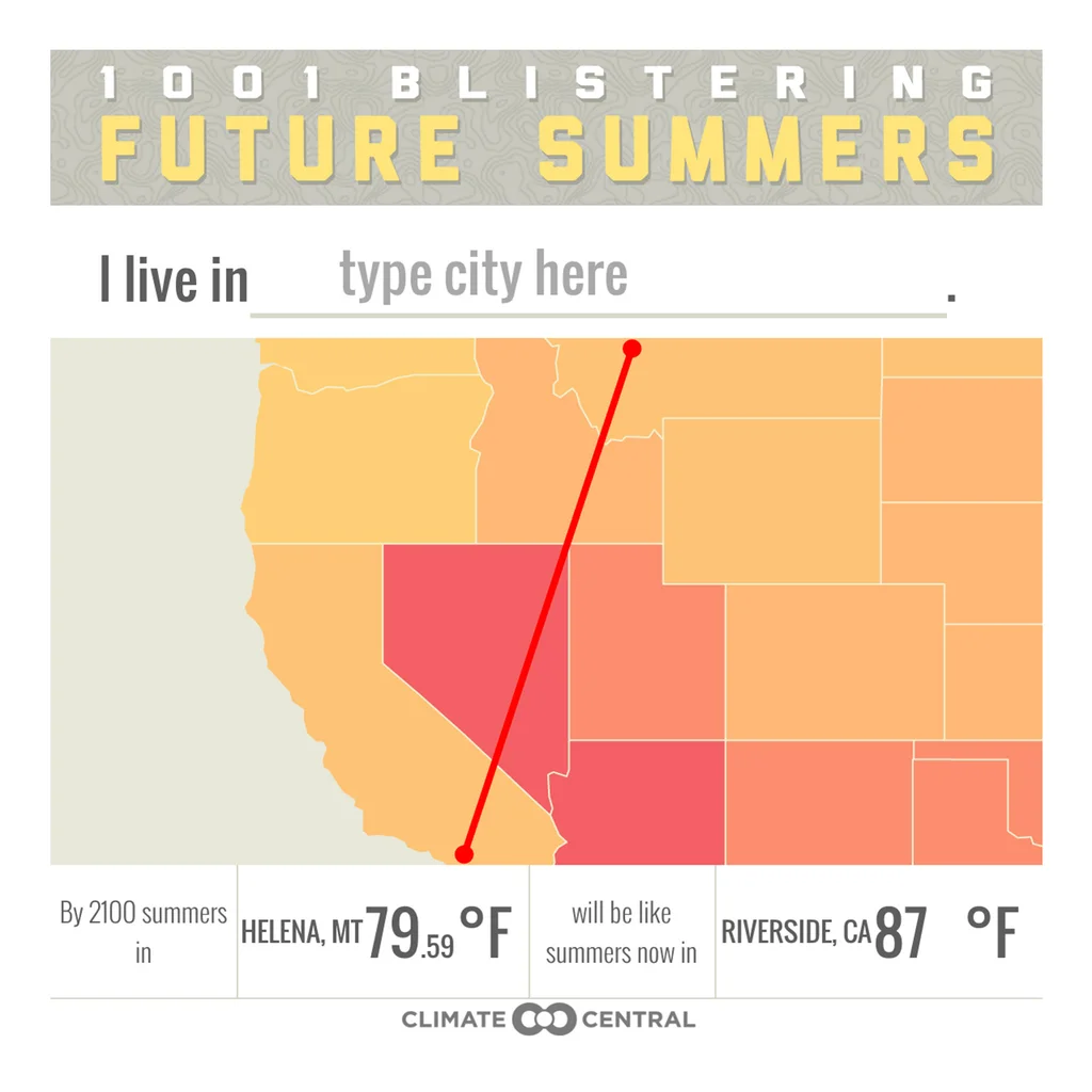 These Weather Maps For The Year 2100 Are Depressing As Hell - Fast Company