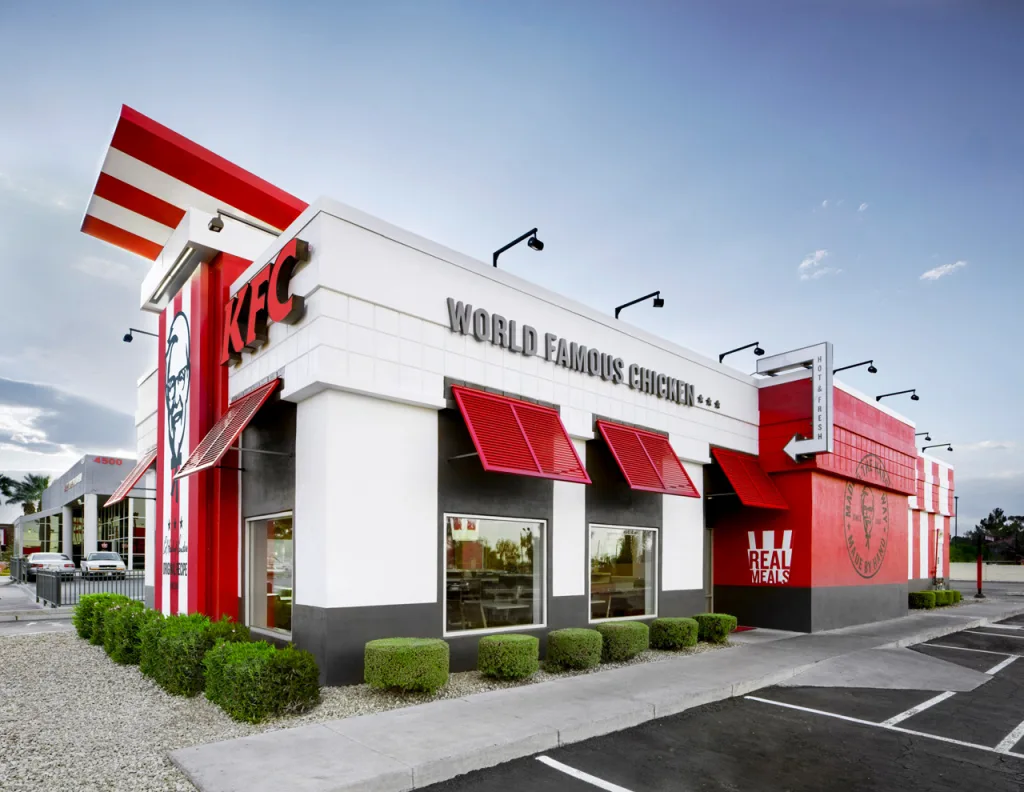 KFC's Redesigned Store Looks Like A Half-Finished Banksy - Fast Company