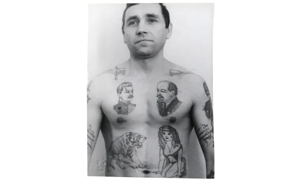 white guy prison tattoos