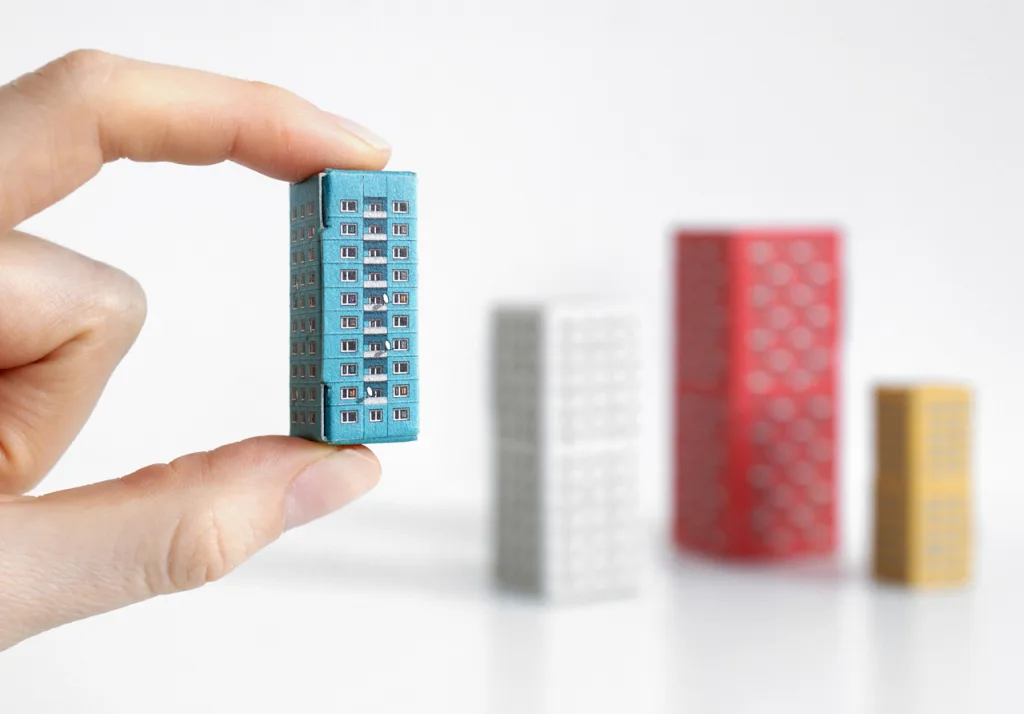 Bring Eastern Bloc Architecture Home With These Paper Building Blocks ...