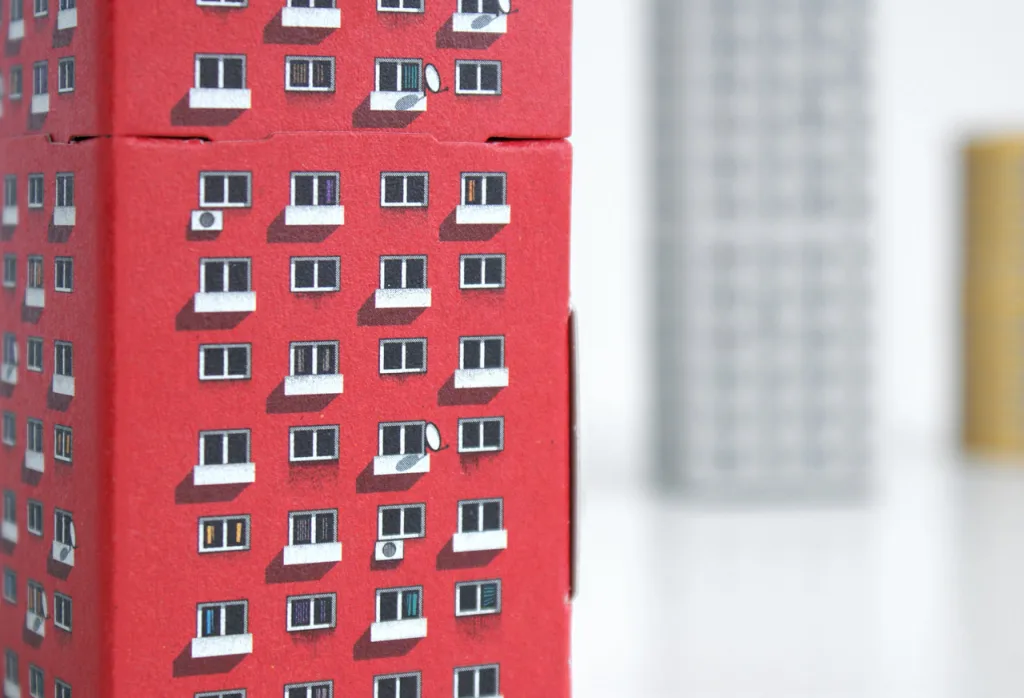 Bring Eastern Bloc Architecture Home With These Paper Building Blocks ...