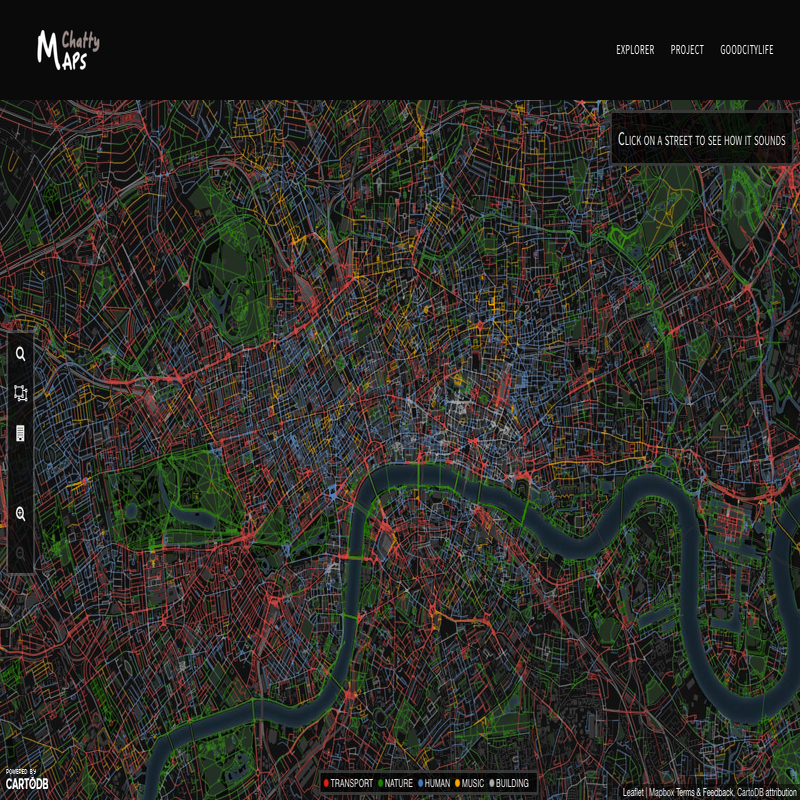 An Emotional Map Of The City, As Captured Through Its Sounds - Fast Company