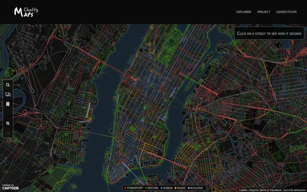 An Emotional Map Of The City, As Captured Through Its Sounds - Fast Company