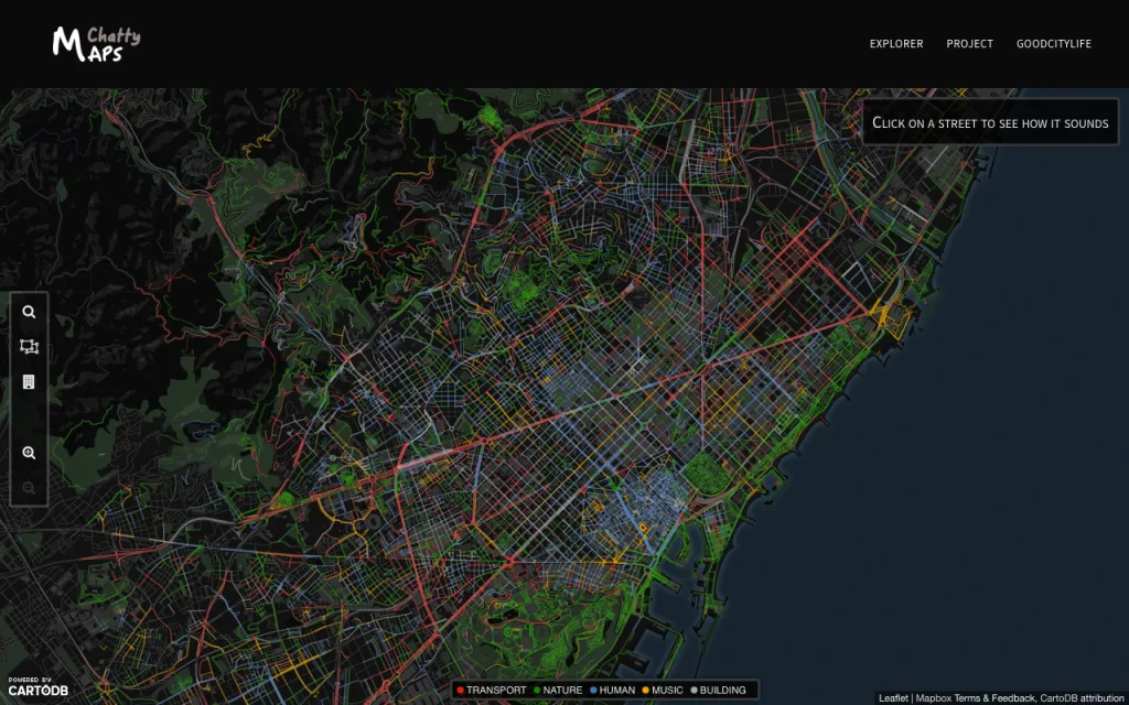 An Emotional Map Of The City, As Captured Through Its Sounds - Fast Company