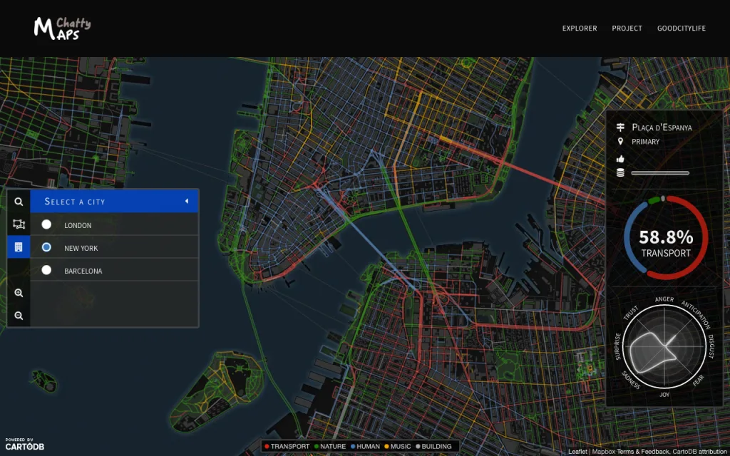 An Emotional Map Of The City, As Captured Through Its Sounds - Fast Company