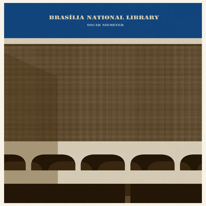 The World's Most Iconic Libraries, Reduced To Their Essential Forms ...