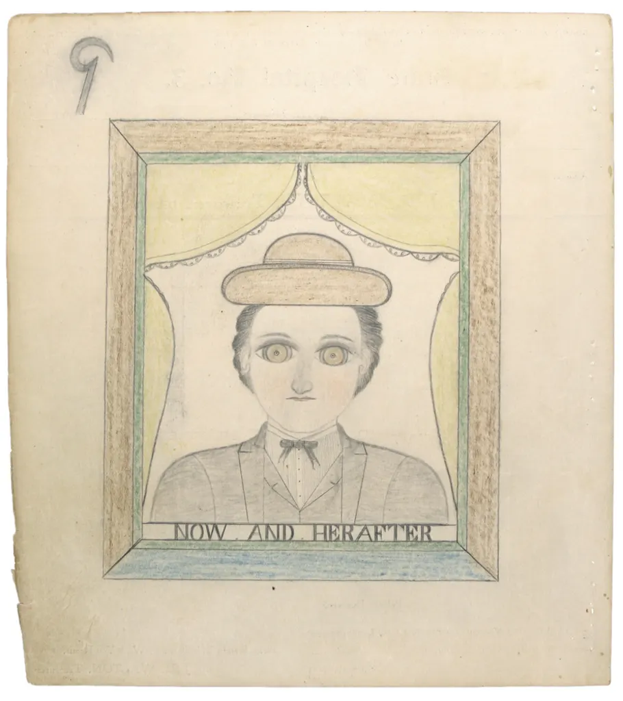 The Lost Drawings Of An Artist Who Spent His Life In A Lunatic Asylum ...