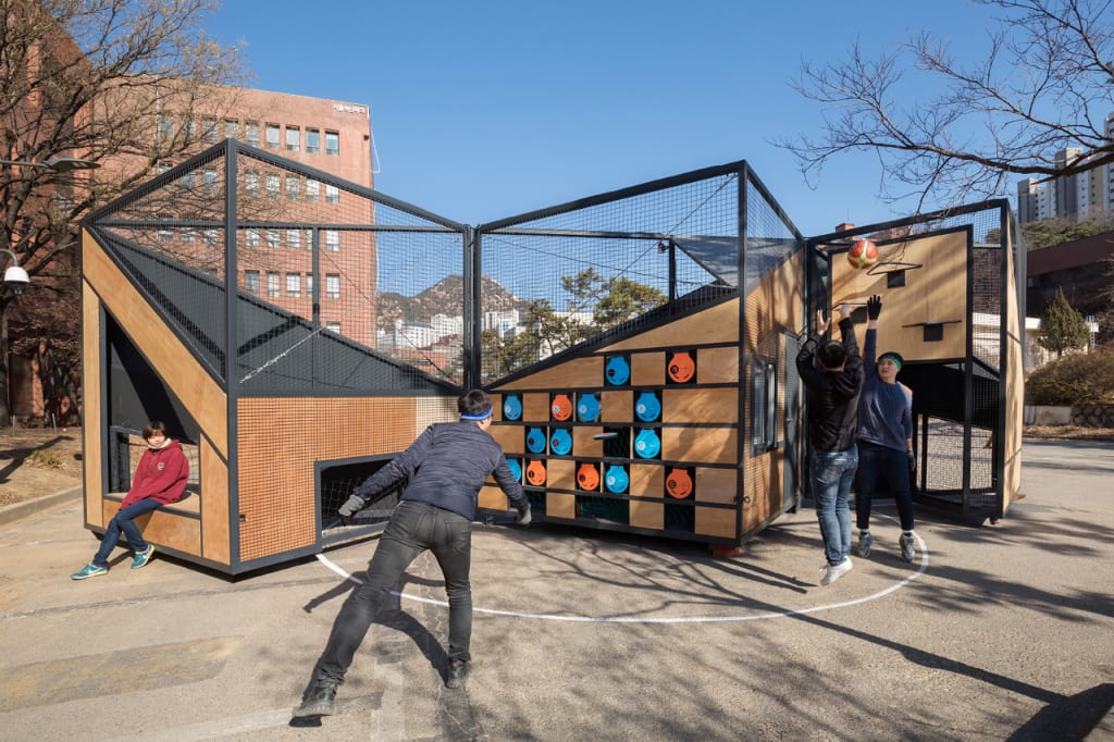 This Transformable Playground Invents New Games For Tiny Spaces In ...