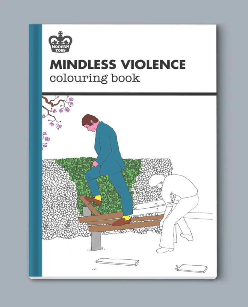 violent coloring book