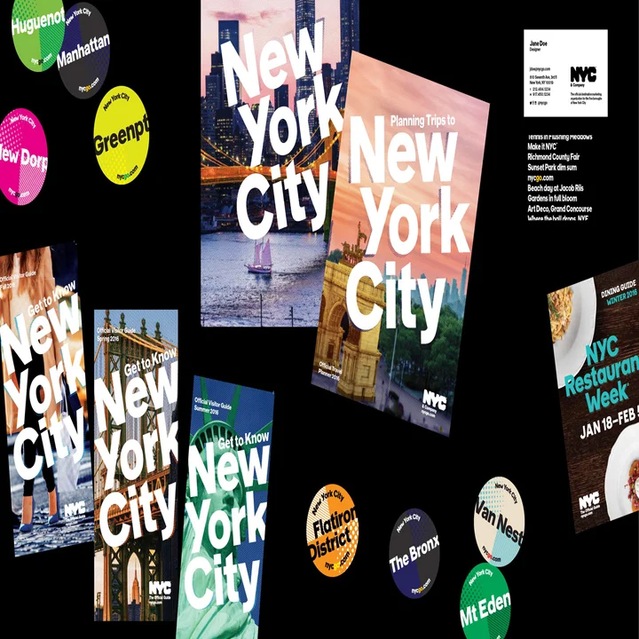 NYC Gets A Major Rebrand (And Its First Official Pictograms) - Fast Company