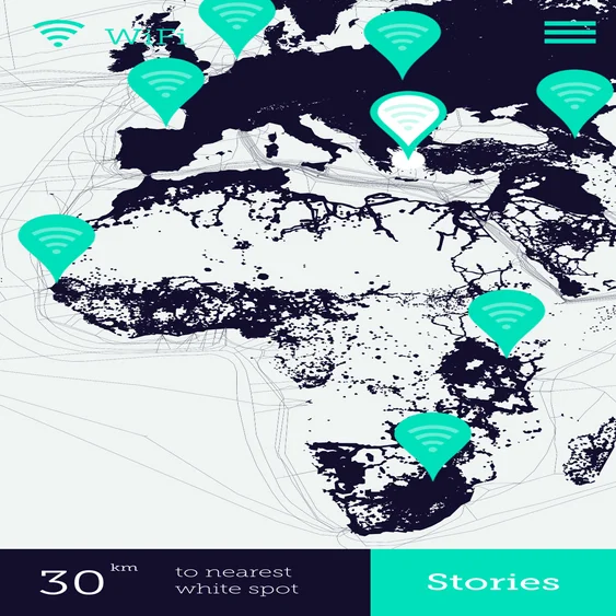 A Map Of Where The Internet Doesn't Exist-And How To Get There - Fast ...
