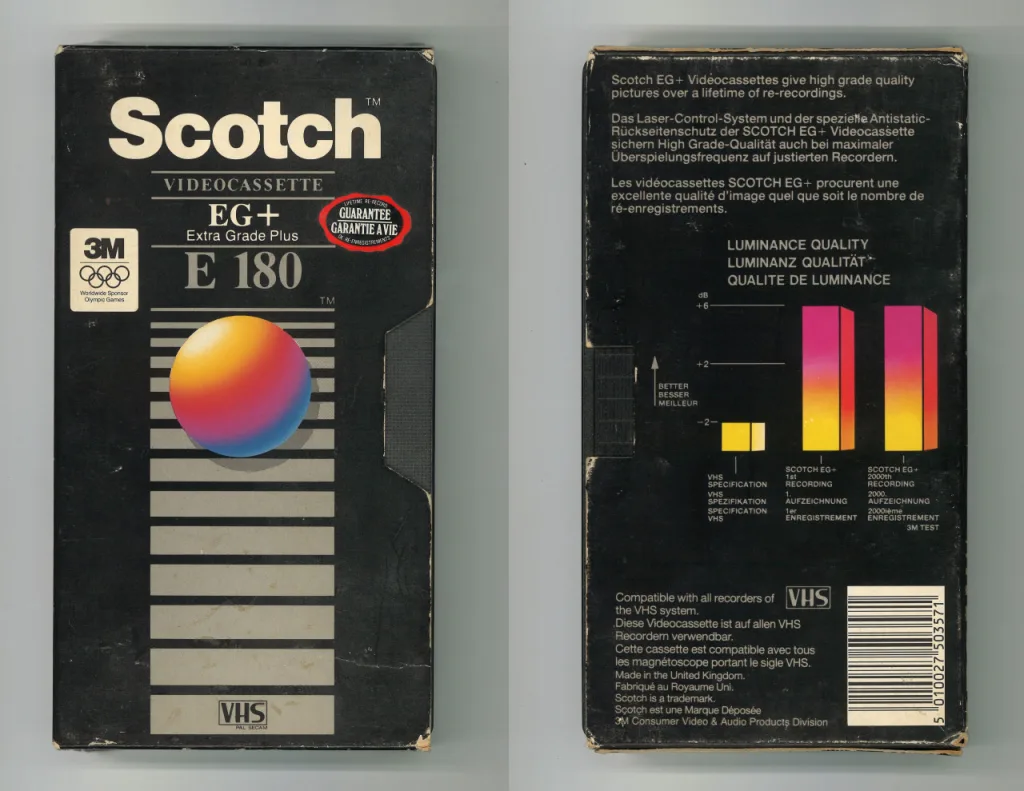 vhs 1980s