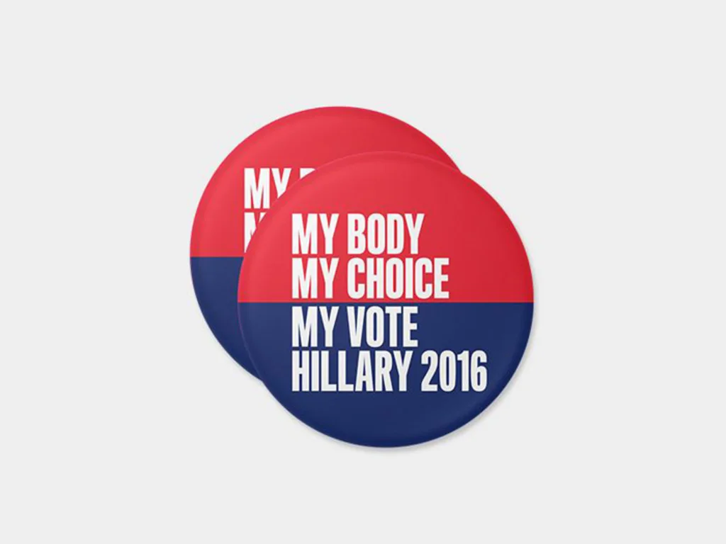 Hillary Clinton's Campaign Enlists 45 Top Designers To Create Buttons ...