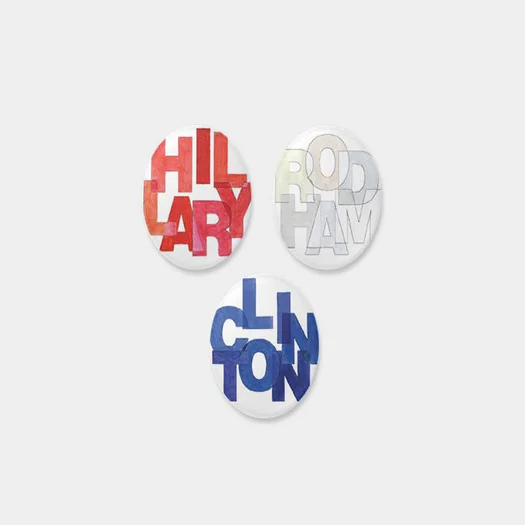 Hillary Buttons Logos