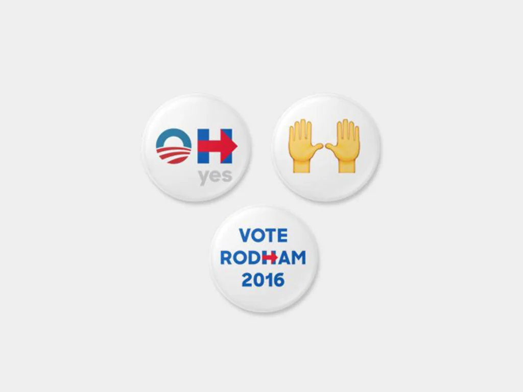Hillary Clinton's Campaign Enlists 45 Top Designers To Create Buttons ...