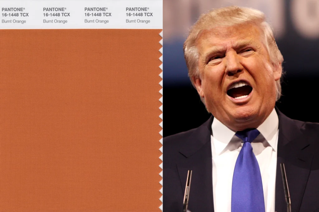 burnt orange pantone code