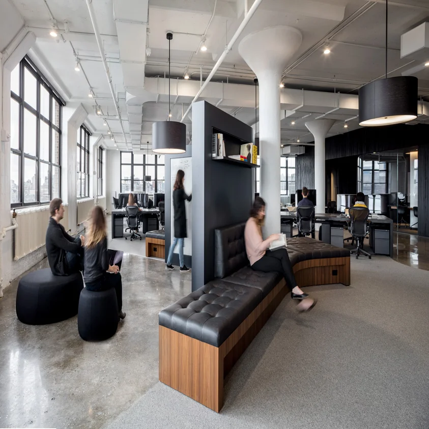 Squarespace's New Offices Are Very Serious - Fast Company