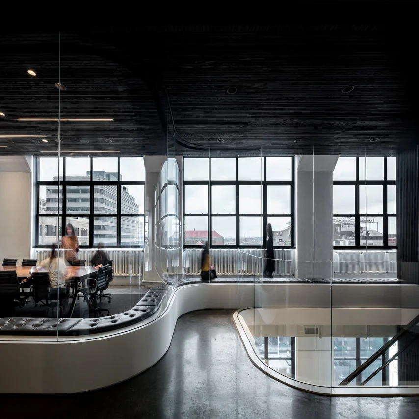Squarespace's New Offices Are Very Serious - Fast Company
