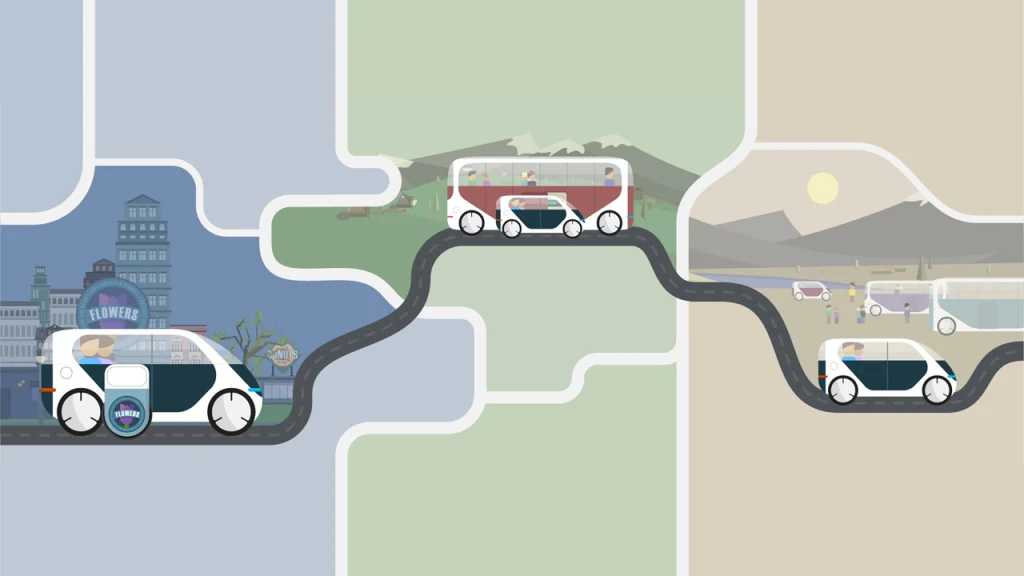 These Self-Driving Cars Assemble Into Moving Towns - Fast Company