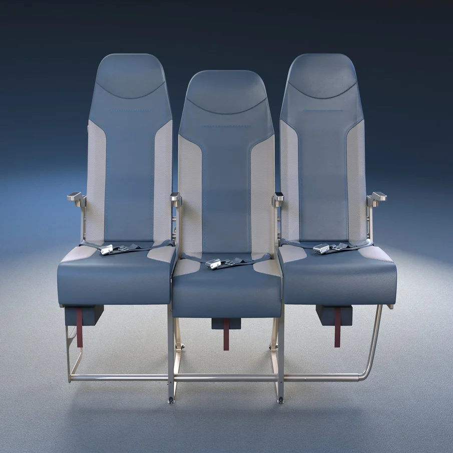 This Redesigned Airplane Row Will Make You Want The Middle Seat - Fast ...
