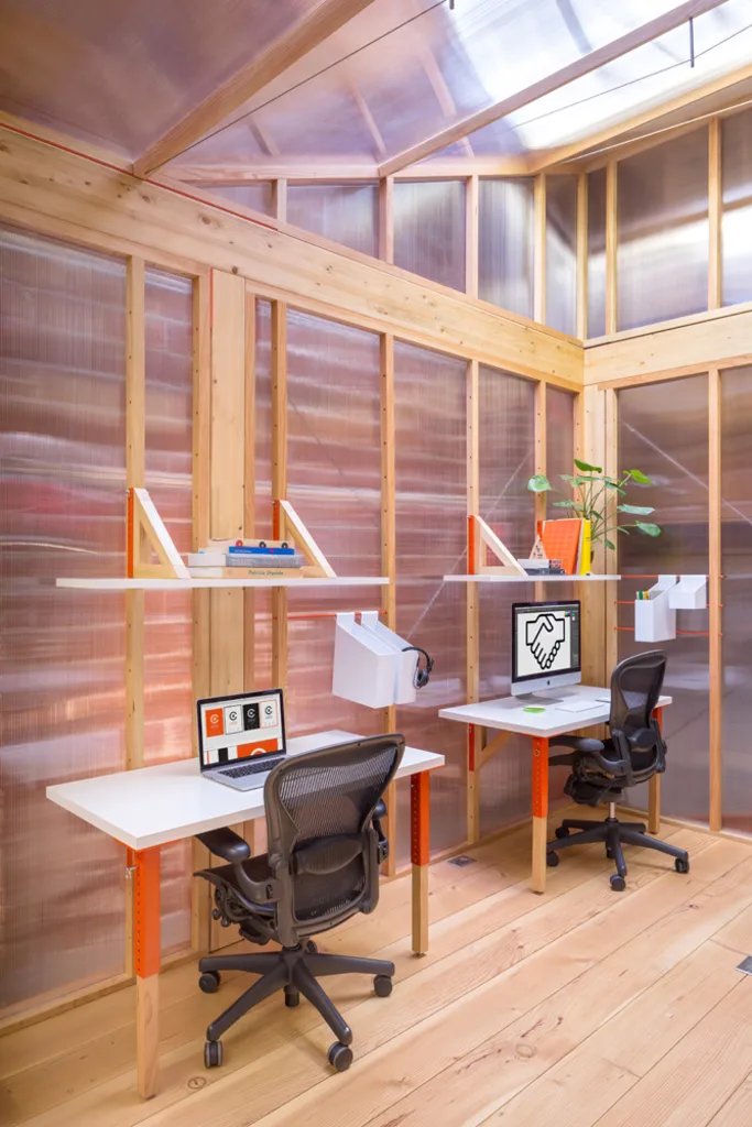 The Tiny House Fad Comes To Office Design - Fast Company