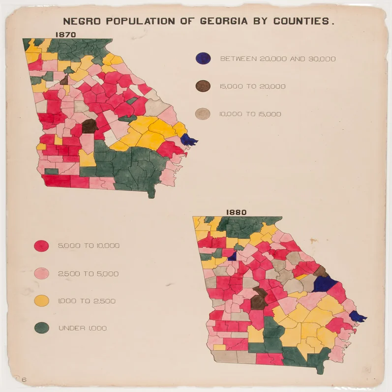 W.E.B. Du Bois Was A Master Of The Hand-Drawn Infographic - Fast Company