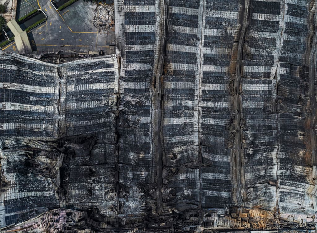 Look Down On One Of The World's Most Densely Populated Slums In These ...