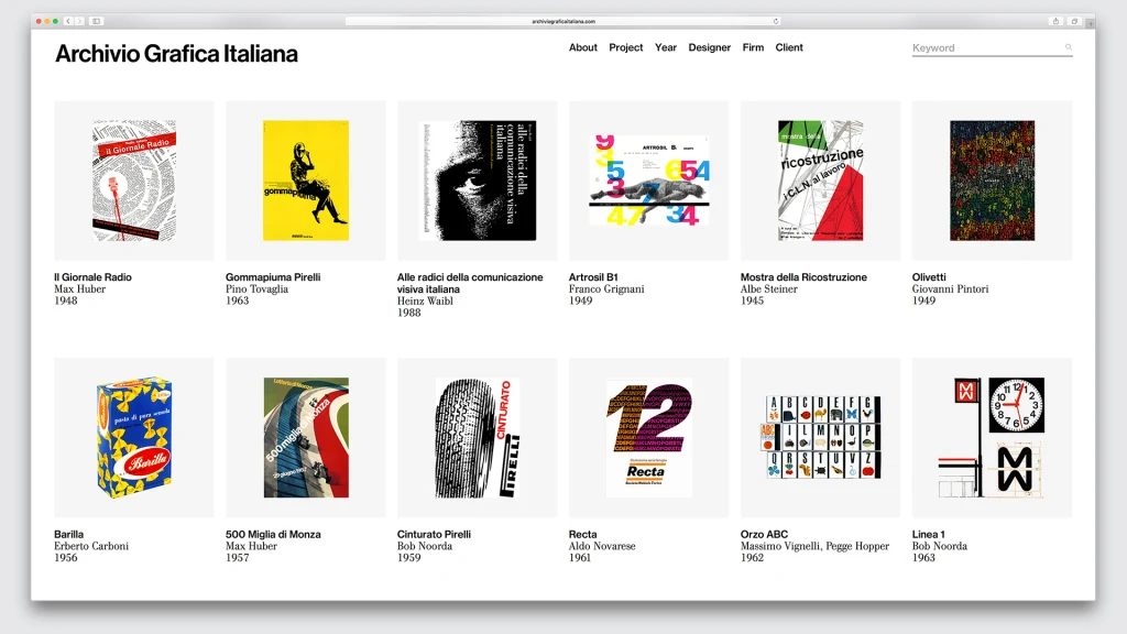 Italy's Overlooked Graphic Design Greats Get An Online Museum - Fast ...