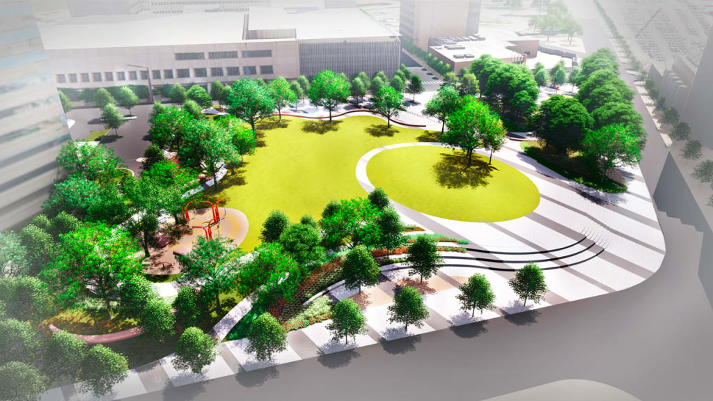 Green Parking Lot Design Parking Garages Are Being Adapted Into