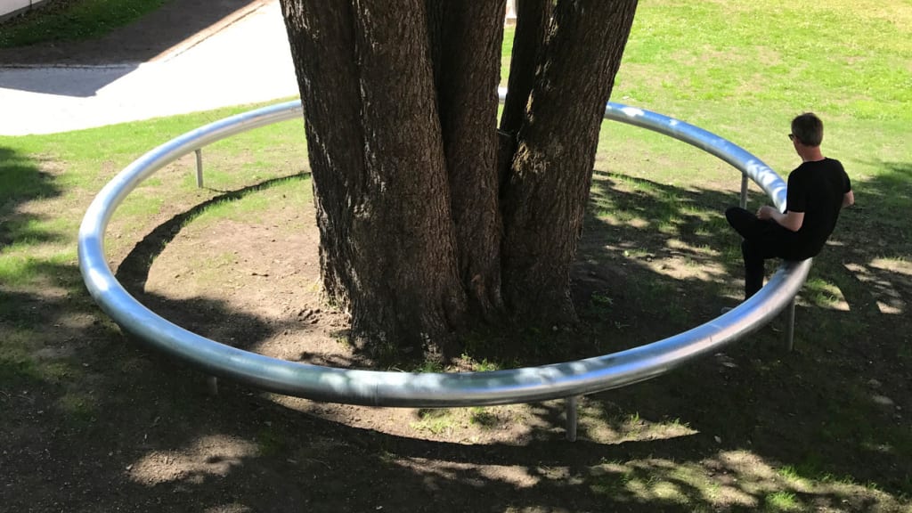 This Circular Park Bench Is The Most Scandinavian Thing Ever - Fast Company