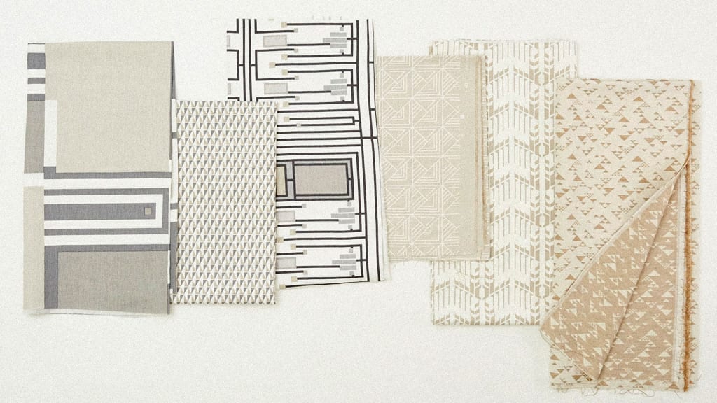 Usher Frank Lloyd Wright Into Your Home With These Vibrant Textiles ...