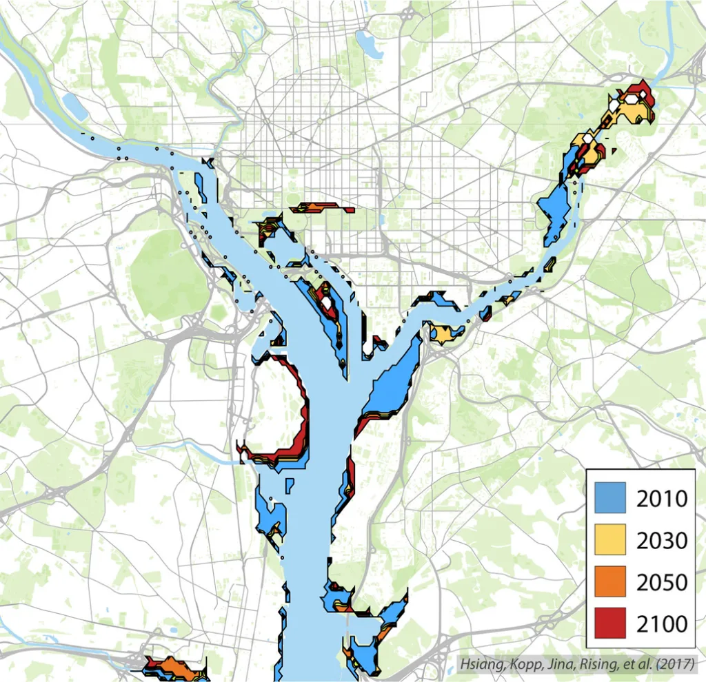 This Map Shows Which Parts Of The U.S. Will Suffer Most From Climate ...