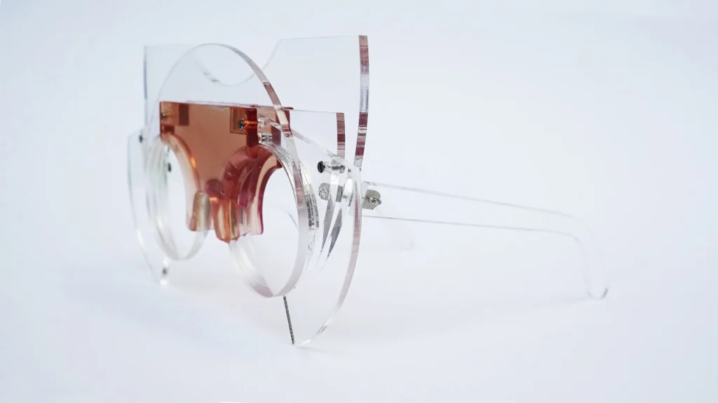 These Wild Eyeglasses Celebrate Super-Thick Lenses - Fast Company