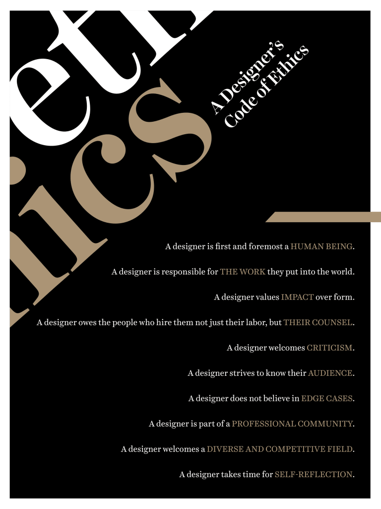 7 Designers Draw Their Code Of Ethics - Fast Company