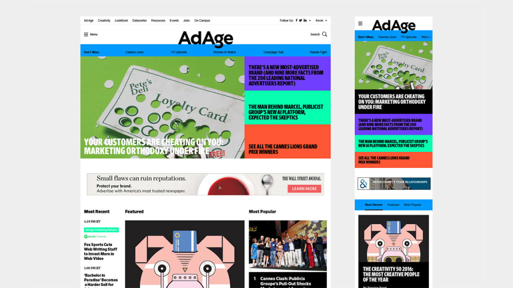 After 87 Years, Ad Age Rebrands For A New Era - Fast Company